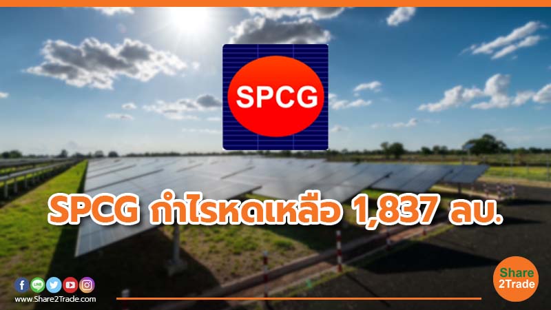 SPCG กำไรหดเหลือ 1,837 ลบ. | Share2Trade